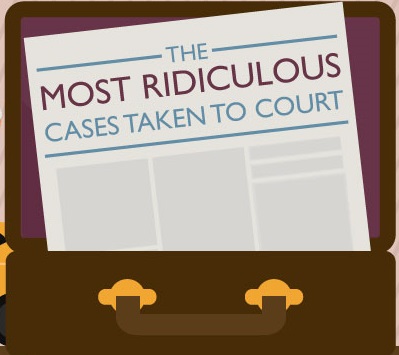 The Most Ridiculous Cases Taken To Court